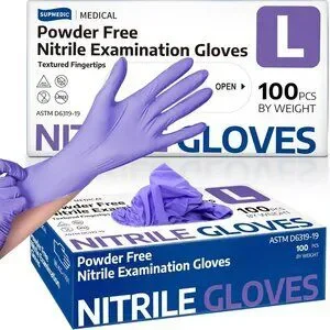 Other | Nitrile Exam Gloves Powderfree Latexfree Food Safe Cleaning ...